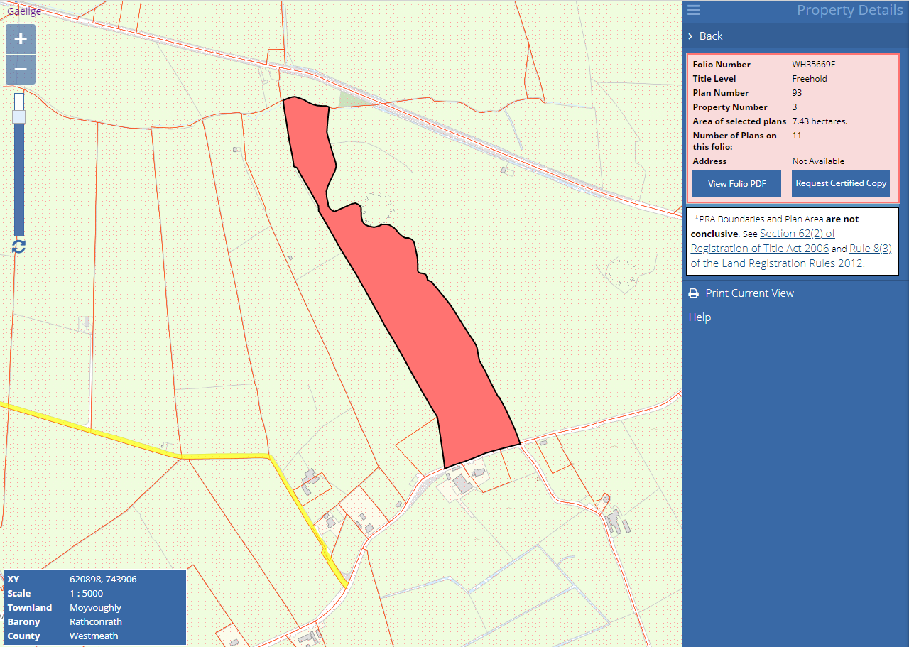 Moyvoughley, Moate, Co. Westmeath. - O'Roarke Bros Auctioneers
